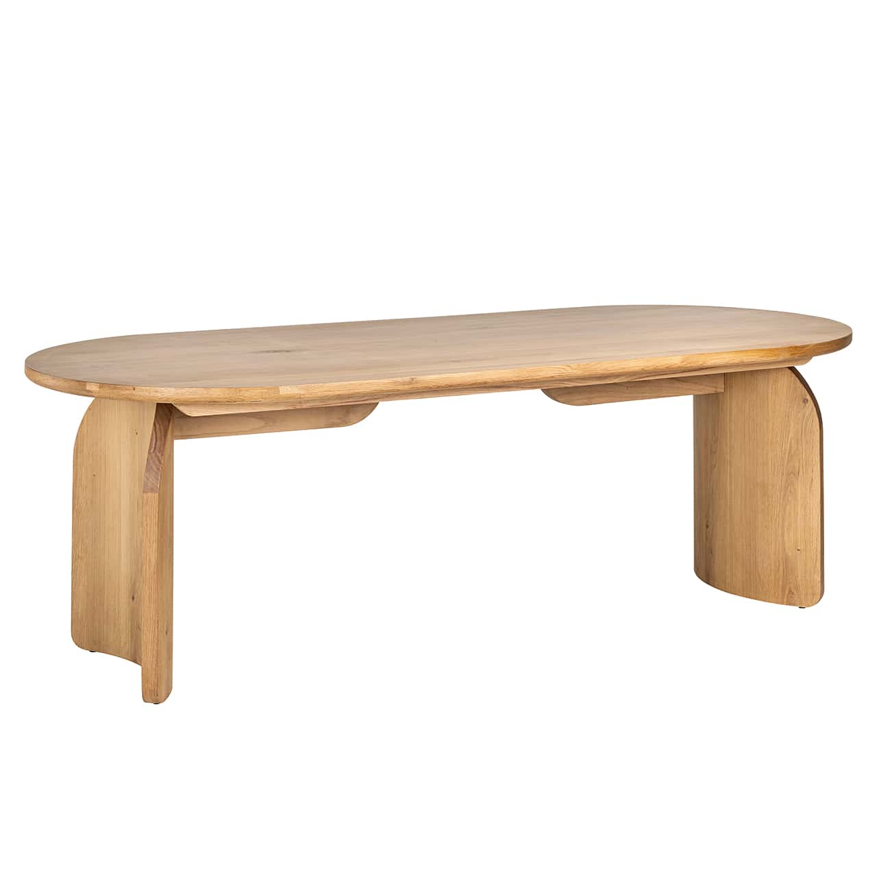 Richmond Interiors Fairmont Natural Oak Wood Dining Table | 10 Seater ...