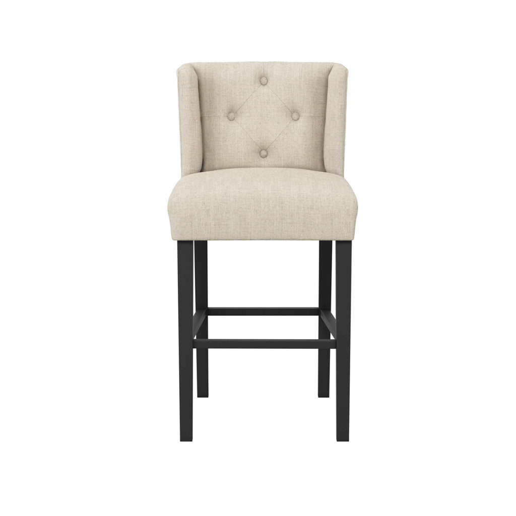 Madison Designs Shay Stone Winged Bar Stool – Esme Furnishings